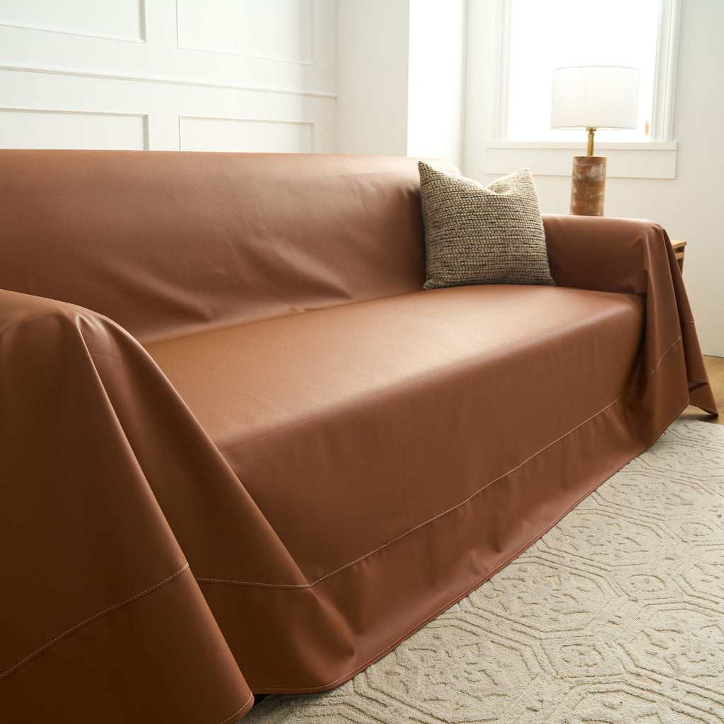 Premium Leather Sofa/Couch Cover – Slashop.Inc