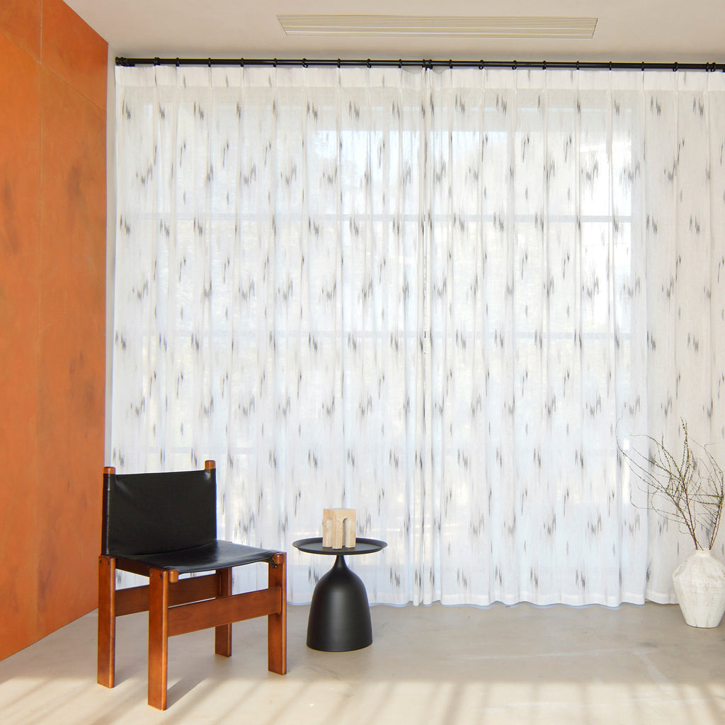 Mistfall Dusk Embroidered Sheer Curtain – Slashop.Inc