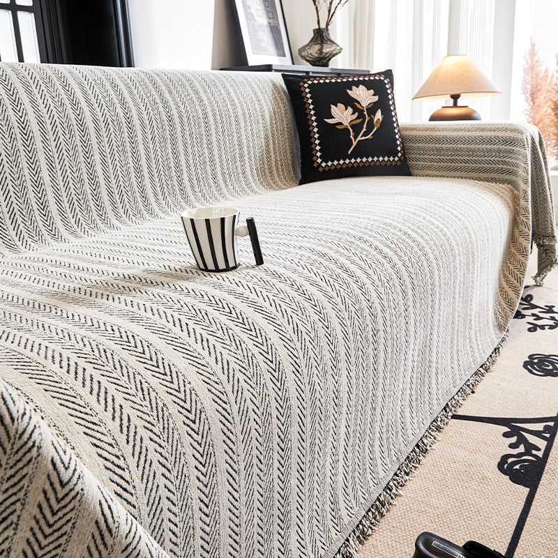 Herringbone Pattern Sofa Cover – Slashop.Inc