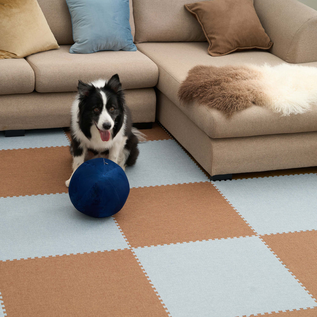 Linen-Style Patchwork Play Mat – Slashop.Inc