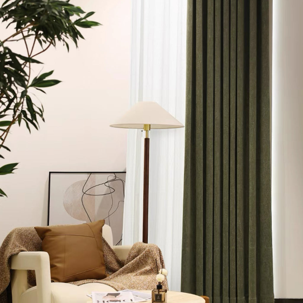 Plush Texture SunShield Curtain – Slashop.Inc