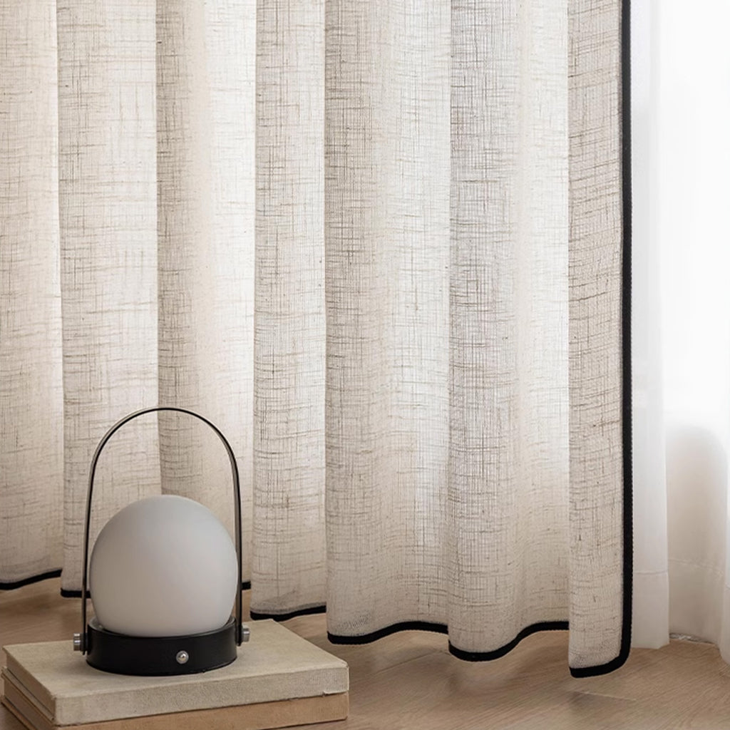 Serenity Sheer Light-Filtering Drapery Curtain – Slashop.Inc