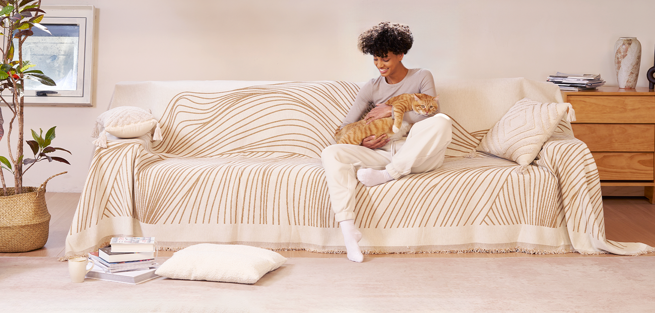 Anti Scratch Sofa Covers – Slashop.Inc
