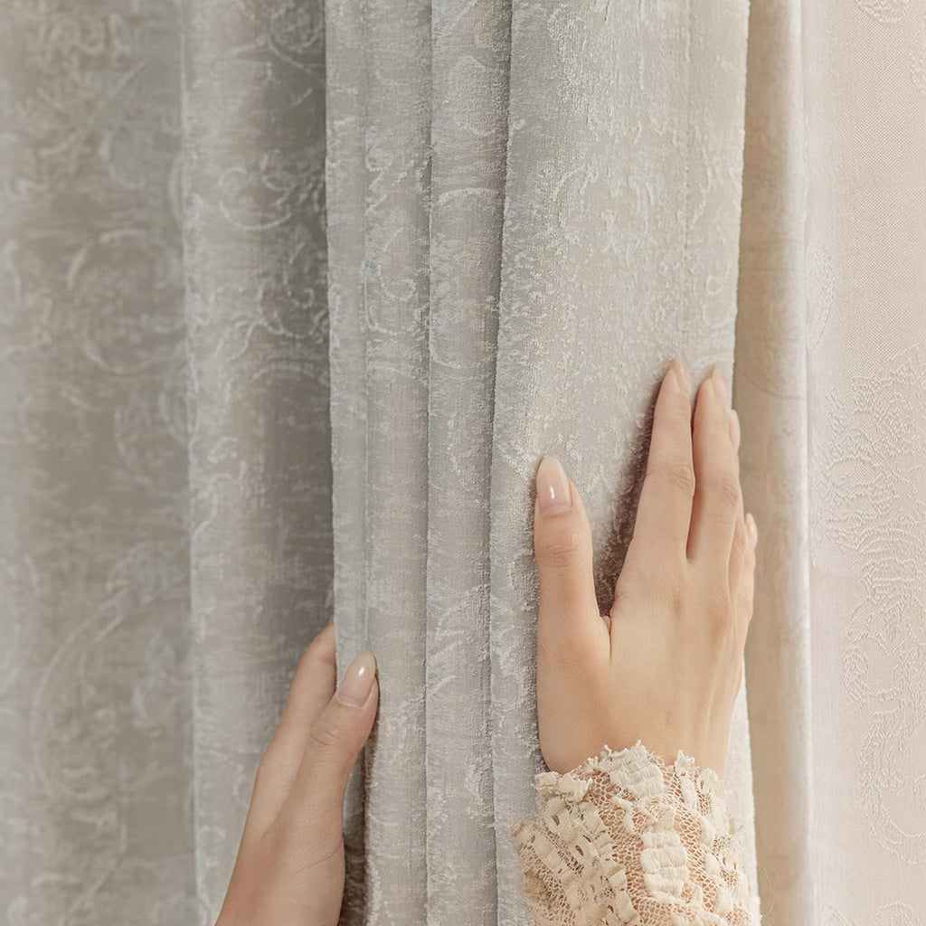 Vintage Charm Patterned Curtain – Slashop.Inc